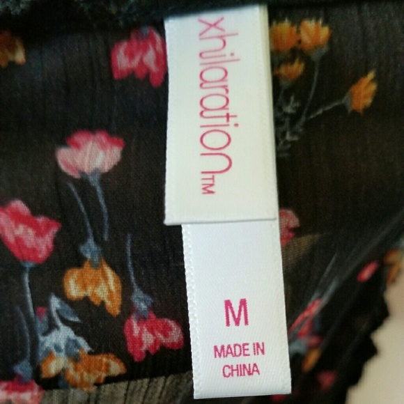 Xhilaration | Tops | Xhiliration Long Sheer Floral Maxi Duster | Poshmark